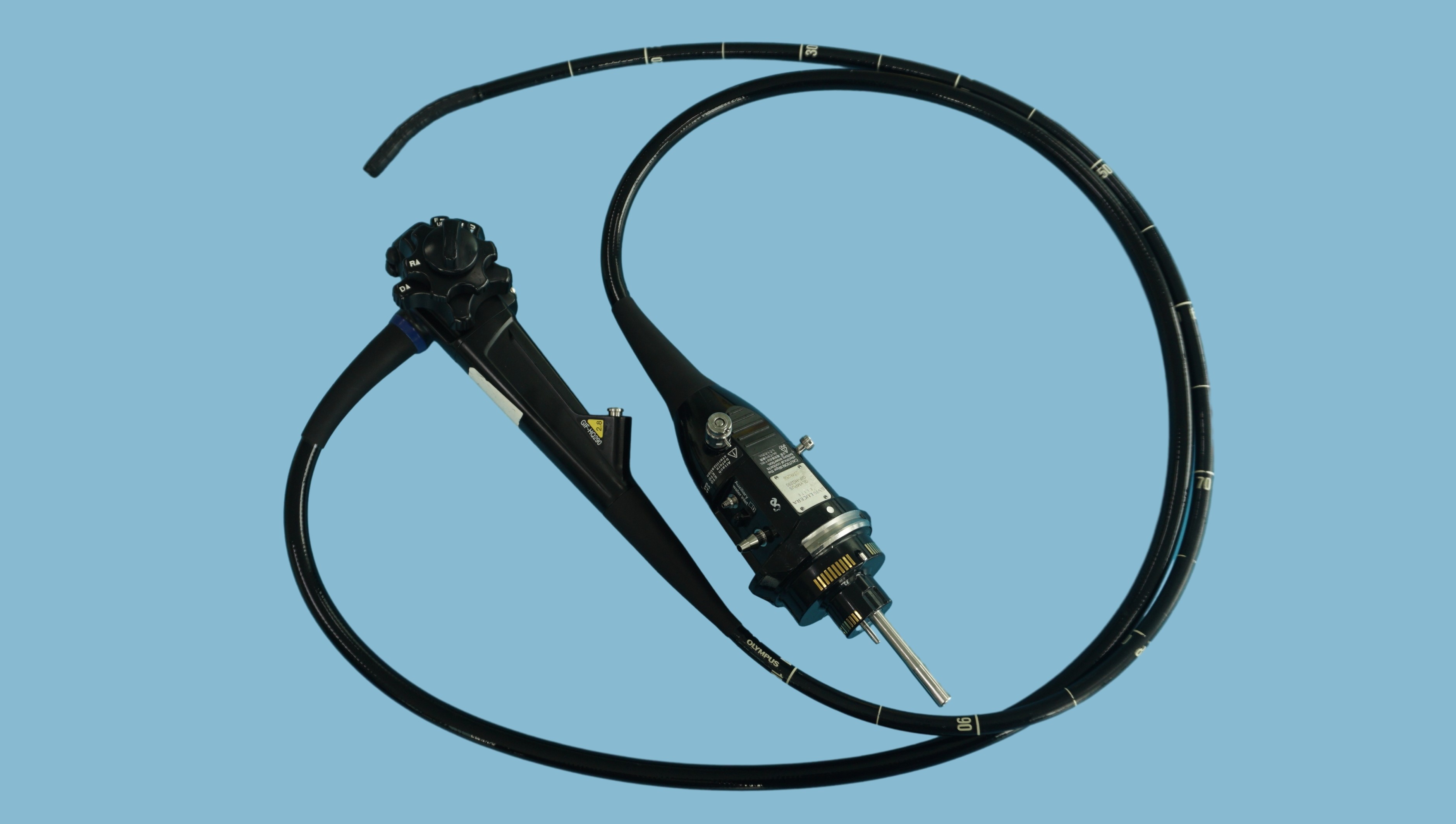 GIF-HQ290 flexible Gastroscope Dual Focus Enhanced Image Water Jet